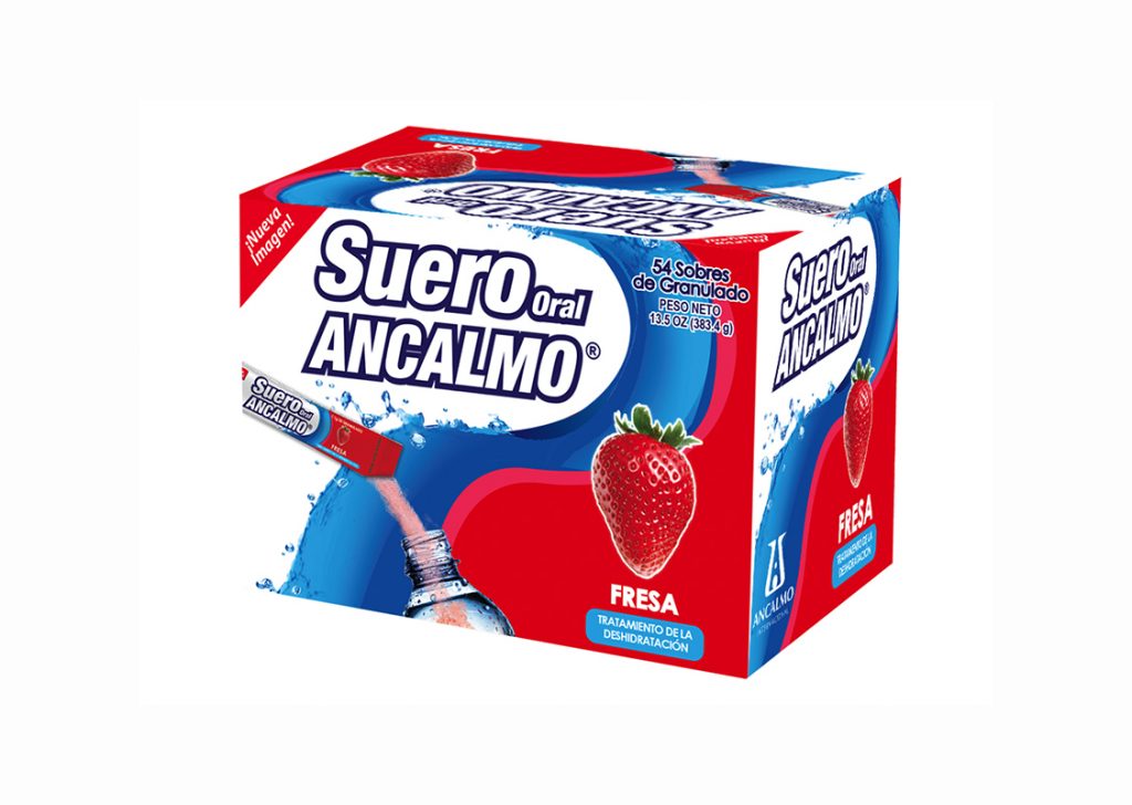 Suero Oral Ancalmo Fresa - Laboratorios Ancalmo
