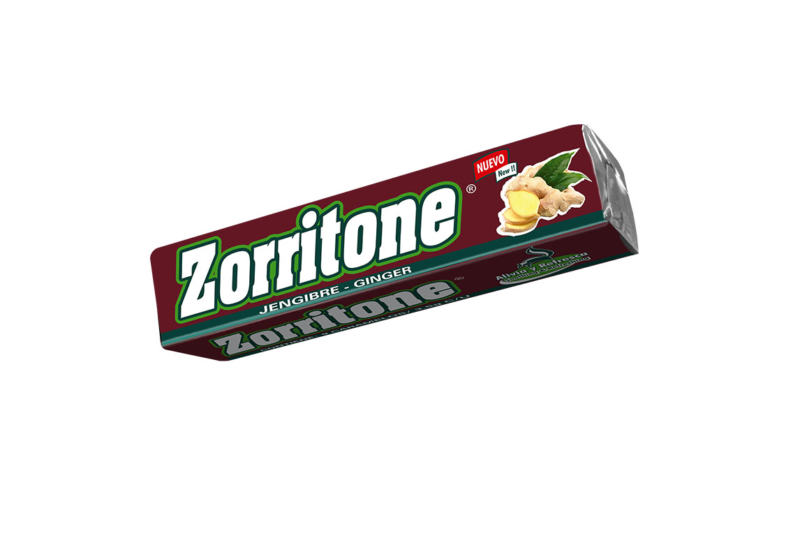 Zorritone Caramelo sabor Jengibre - Laboratorios Ancalmo